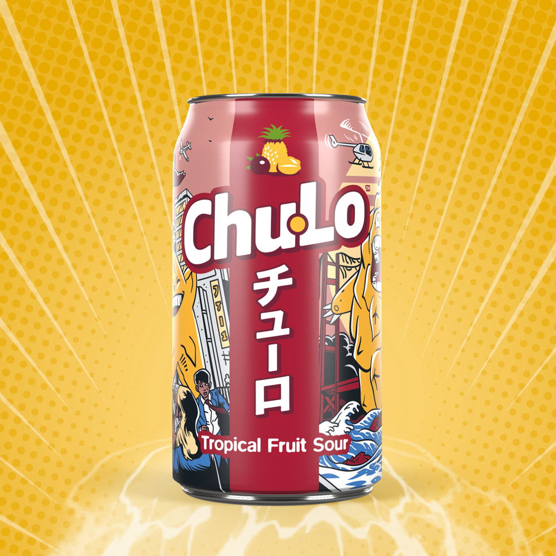 Chu Lo Tropical Fruit Sour 330ml x 24 – Chu Lo Drinks
